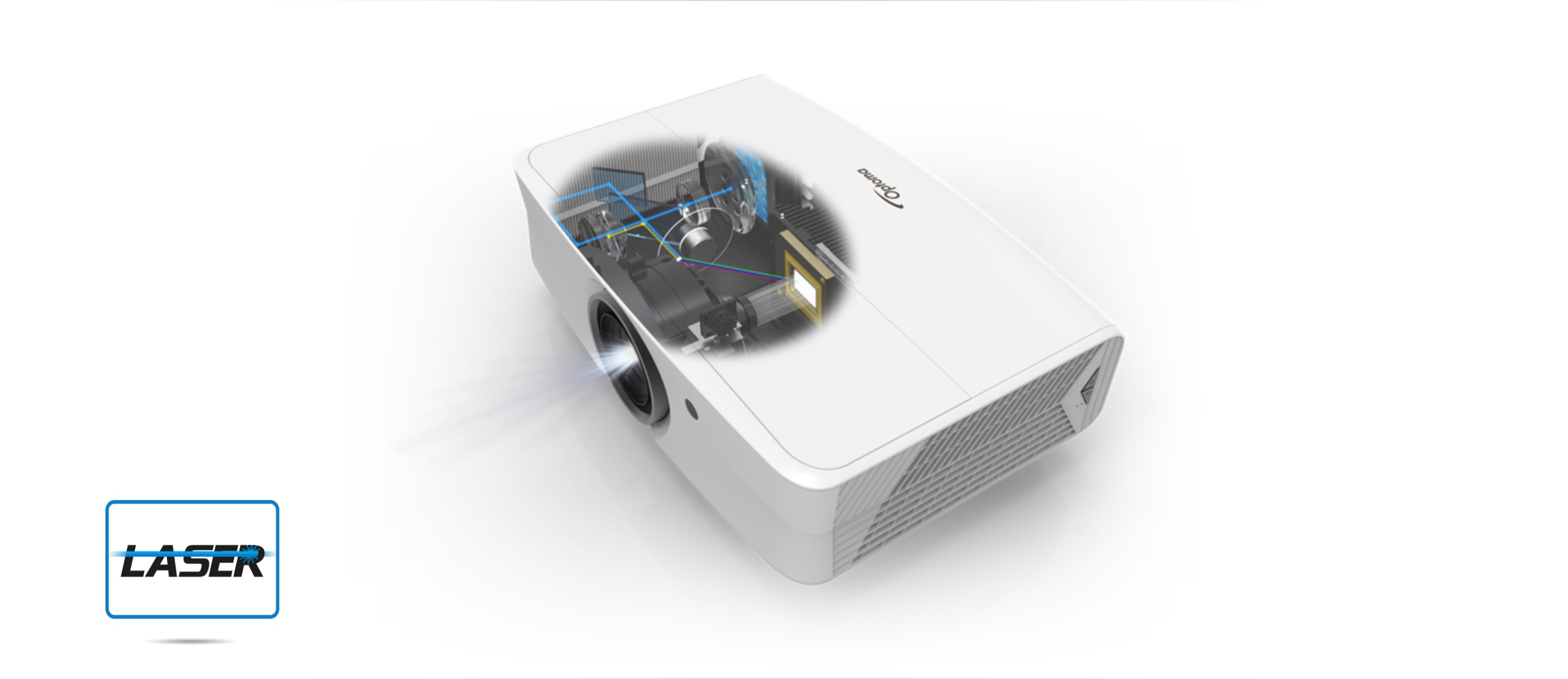UHZ65LV Luminoso proyector de home entertainment, láser, 4K UHD ...